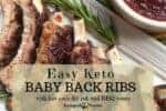 Juicy Keto Baby Back Ribs (Crockpot or Instant Pot Prep) - Ketogenic Woman