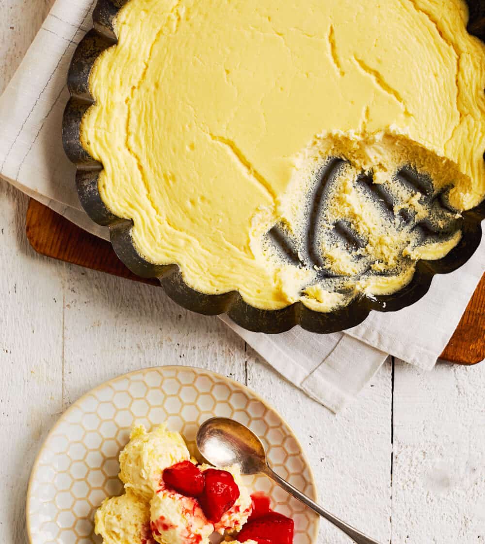 Easy Keto Crustless Cheesecake 5 Ingredients! - Ketogenic Woman