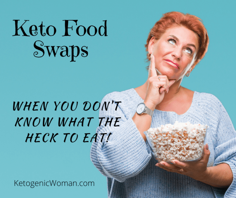 Easy Low Carb Food Swaps for Keto Beginners! - Ketogenic Woman